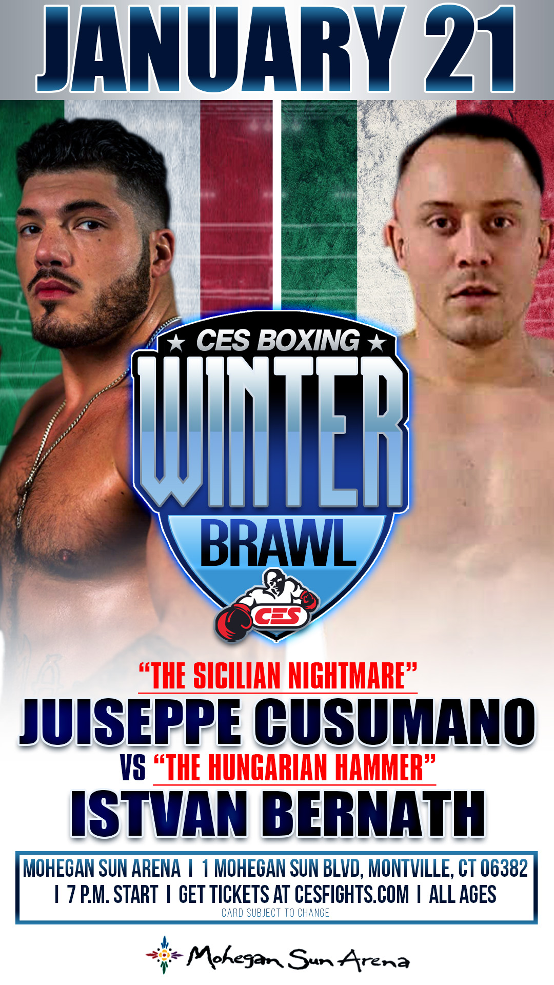 Uncasville: CES Boxing opens 2023 season at Mohegan Sun Arena | Finding ...