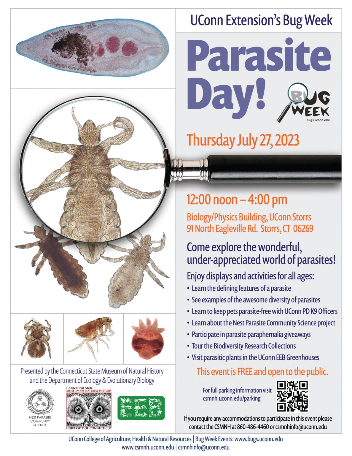 Natural History Museum highlights parasites big and small | Finding ...