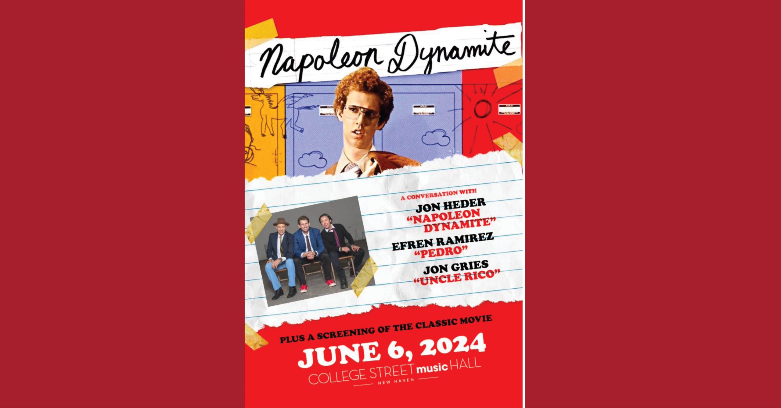 Napolean Dynamite Live! 20th Anniversary Celebration comes to College ...