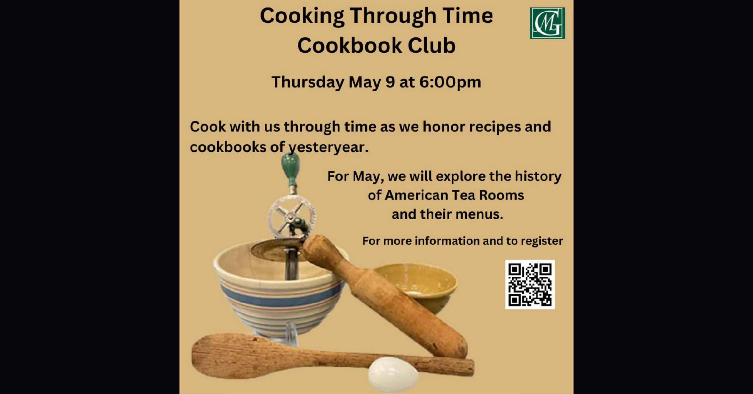 Cooking Through Time Cookbook Club Explores American Tea Rooms ...