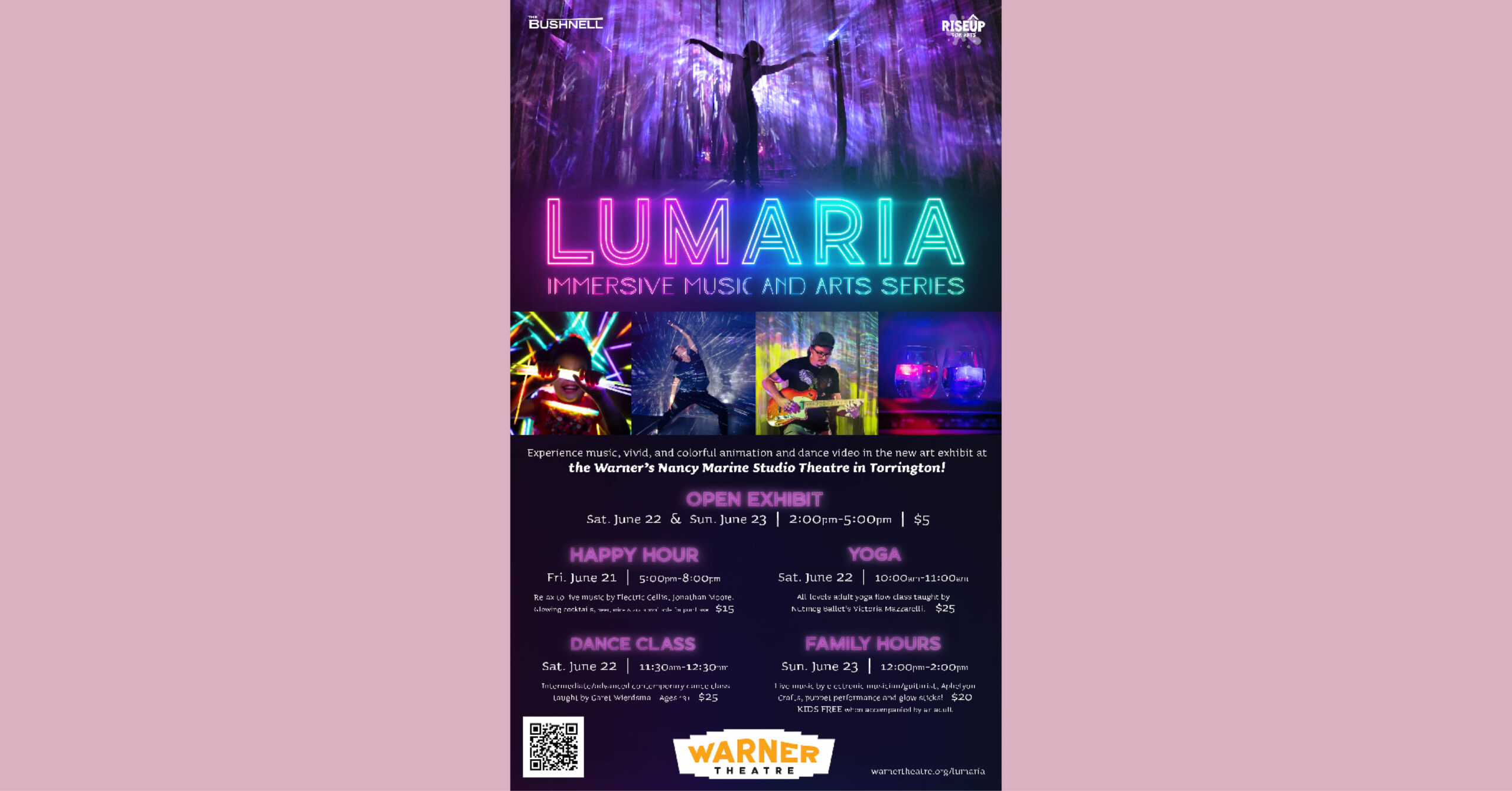 An immersive audio-visual experience awaits at the Warner Theatre with ...