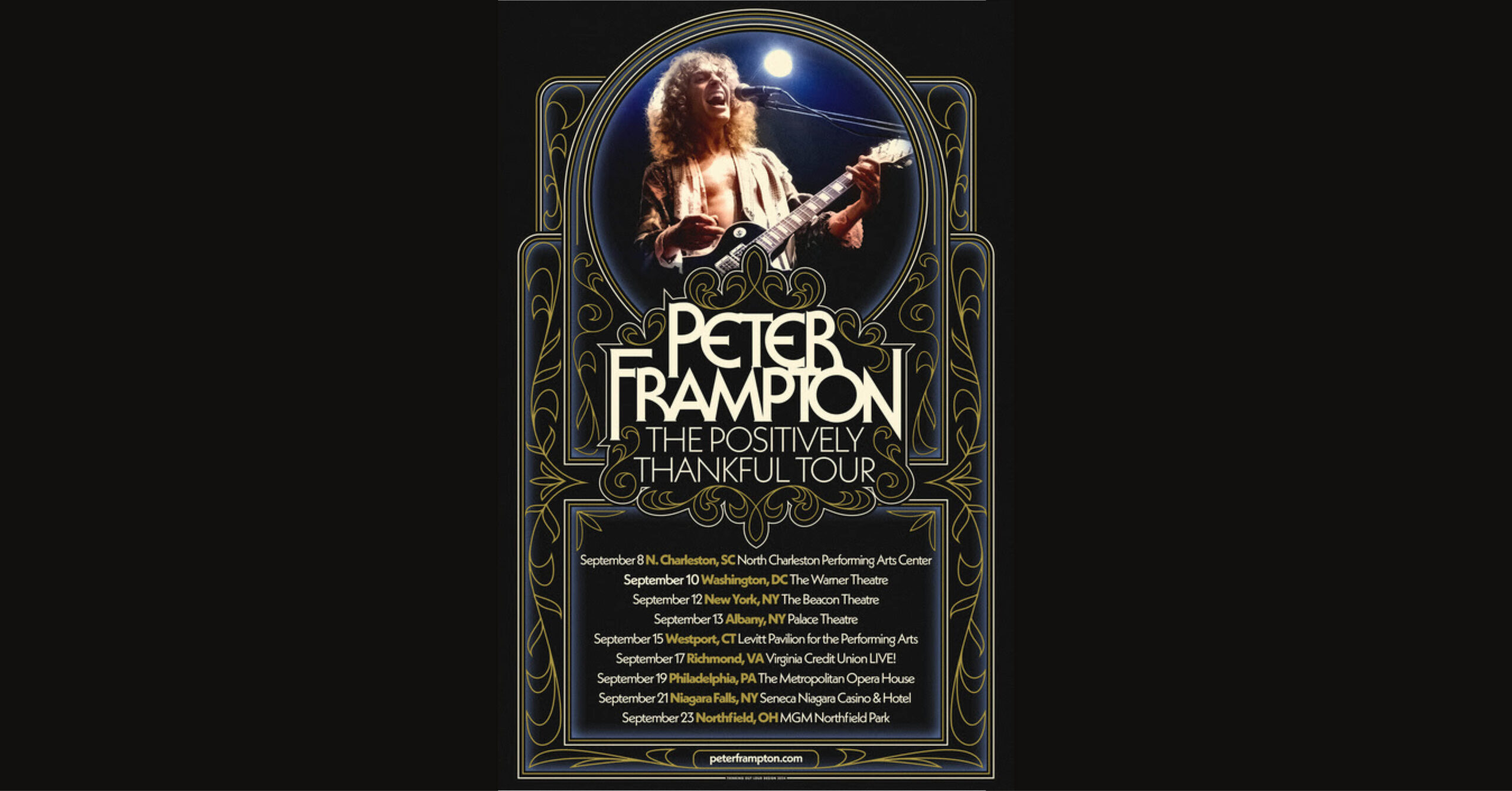 Peter Frampton brings The Positively Thankful Tour to Westport ...